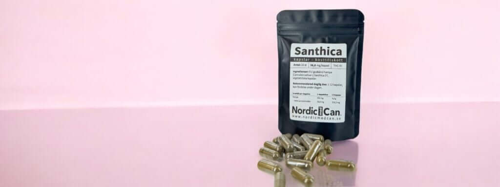 CBD kapslar från Nordic Med Can - Naturliga kosttillskott
